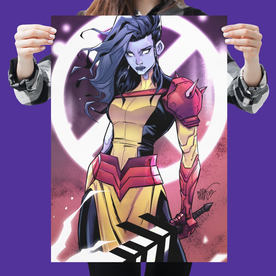 Rasputin Satin Posters (300gsm) | Art of Malo | X-men | Marvel Comics ...