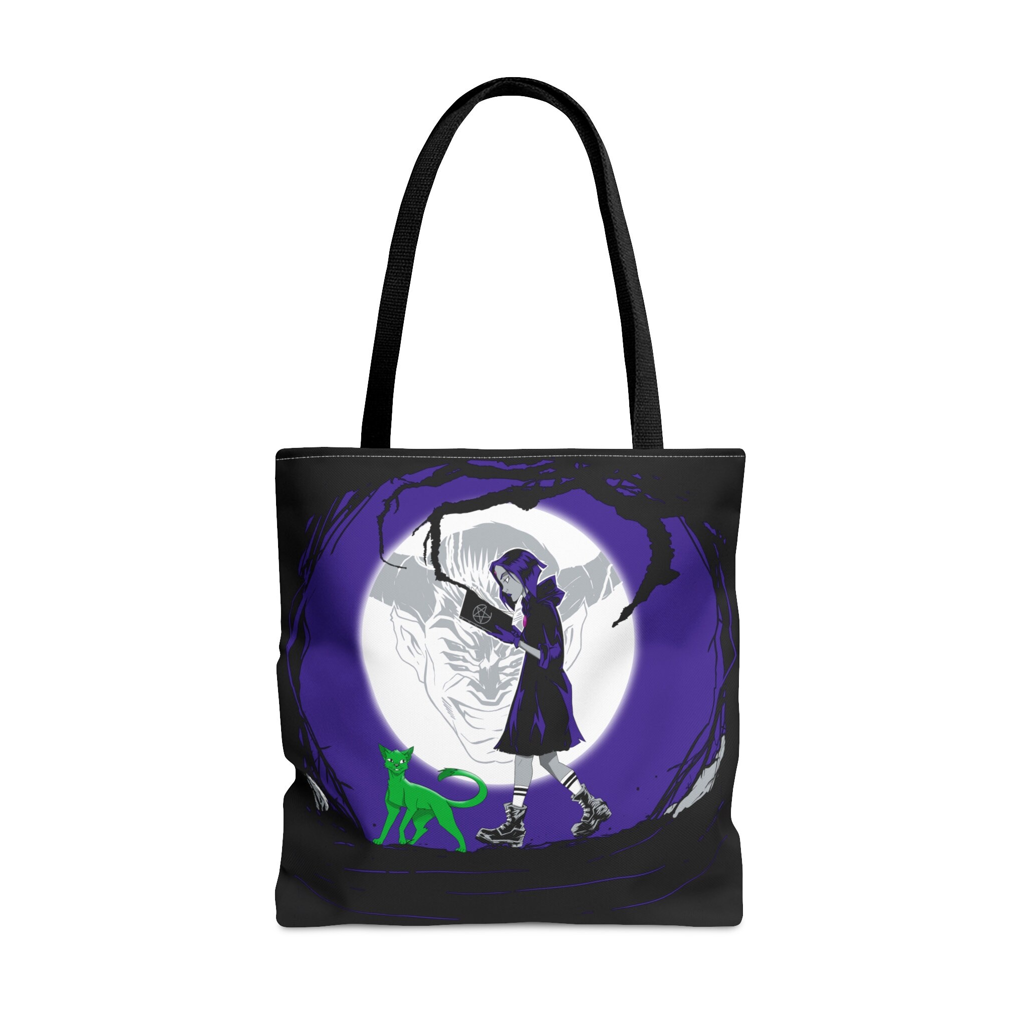 Raven, Beast Boy & Trigon Tote | Teen Titans Tote | Tote Bag - Etsy