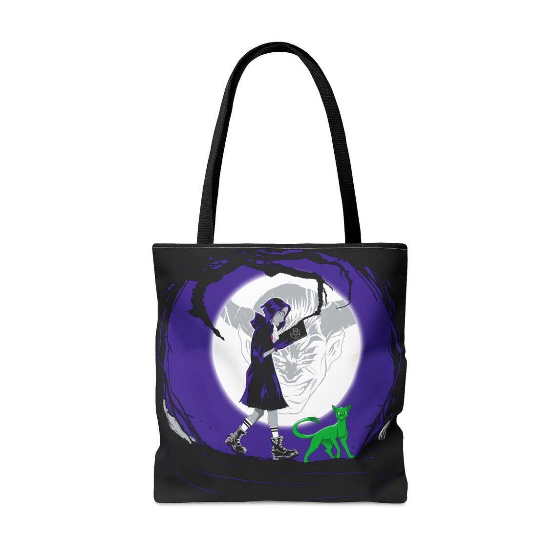 Raven, Beast Boy & Trigon Tote | Teen Titans Tote | Tote Bag - Etsy