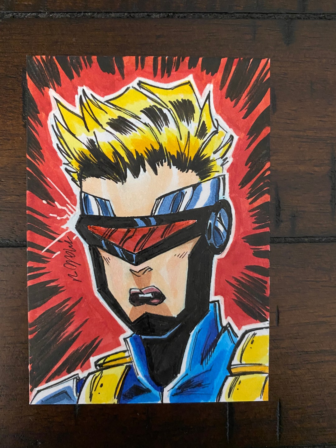Cyclops Lass | Children of the Atom | X-men | 2.5 X 3.5 Original Artist ...