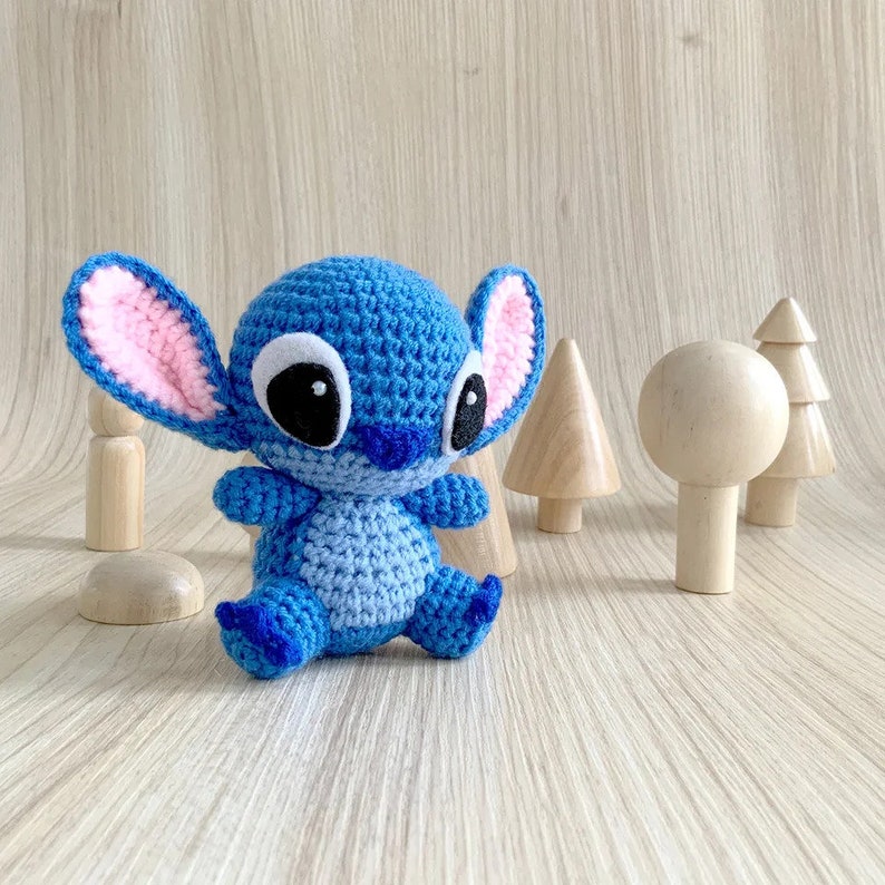 Stitch Crochet Amigurumi Pattern - in English and Dutch - Etsy