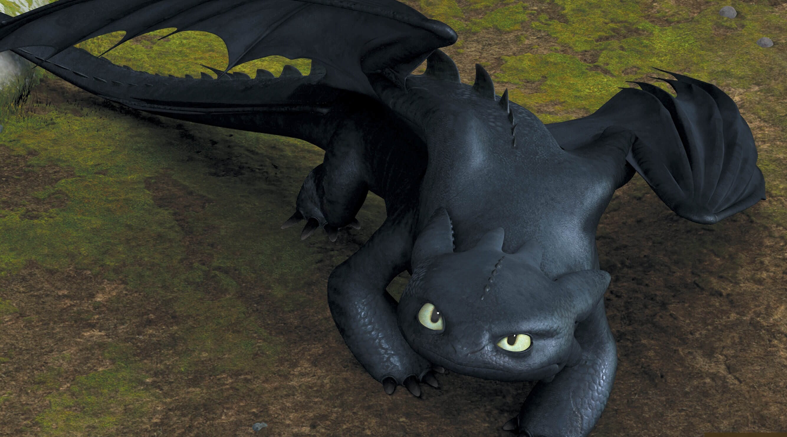 Toothless Night Fury Dragon Crochet Pattern: Amigurumi 'how to Train ...