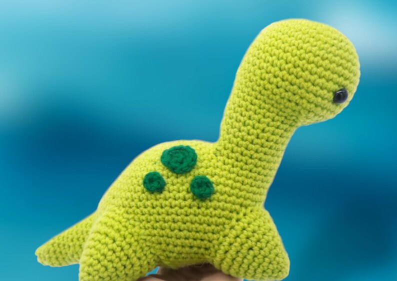 Nessie's Crochet Quest Loch Ness Monster Amigurumi Pattern Cuddle up ...