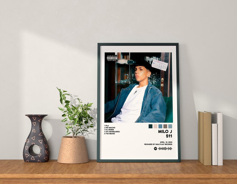 Milo J / 511 / Digital Printable, Album Cover, Poster - Etsy