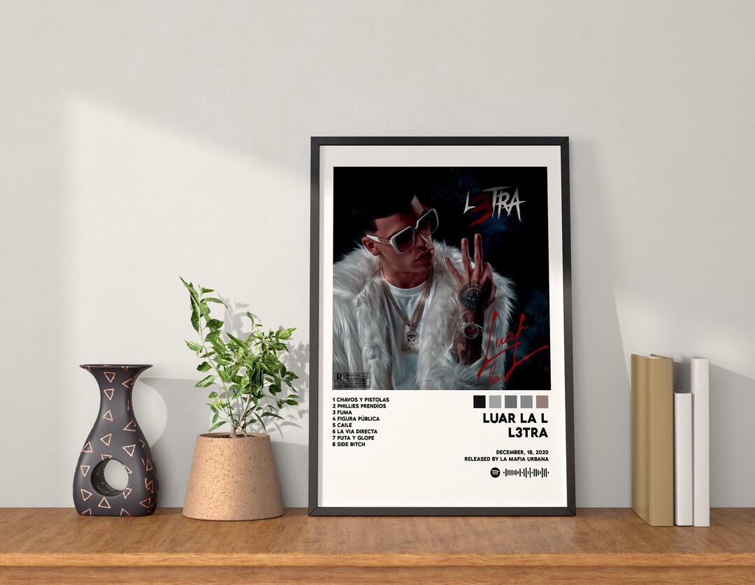 LUAR LA L / L3TRA / Digital Printable, Album Cover, Poster - Etsy