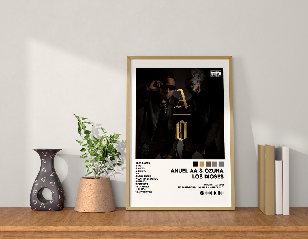Anuel AA / LOS DIOSES / Digital Printable, Album Cover, Poster - Etsy