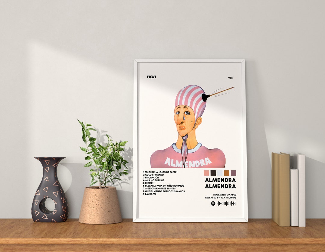 Almendra / Almendra / Digital Printable, Album Cover, Poster - Etsy