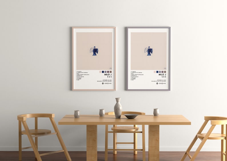 Milo J / 111 / Digital Printable, Album Cover, Poster - Etsy