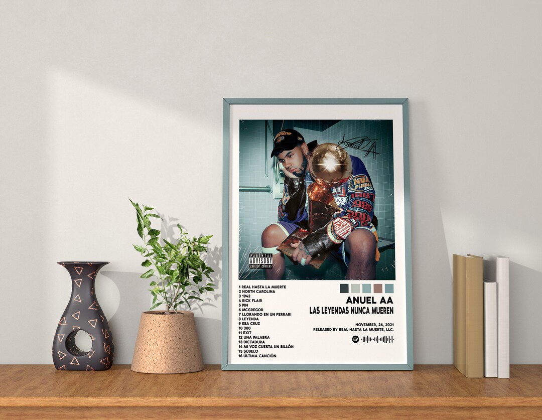 Anuel AA / Las Leyendas Ahora M / Digital Printable, Album Cover ...