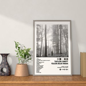 Taylor Swift / Folklore deluxe Version / Digital Printable, Album Cover ...
