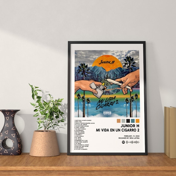 Junior H Album Cover - Etsy