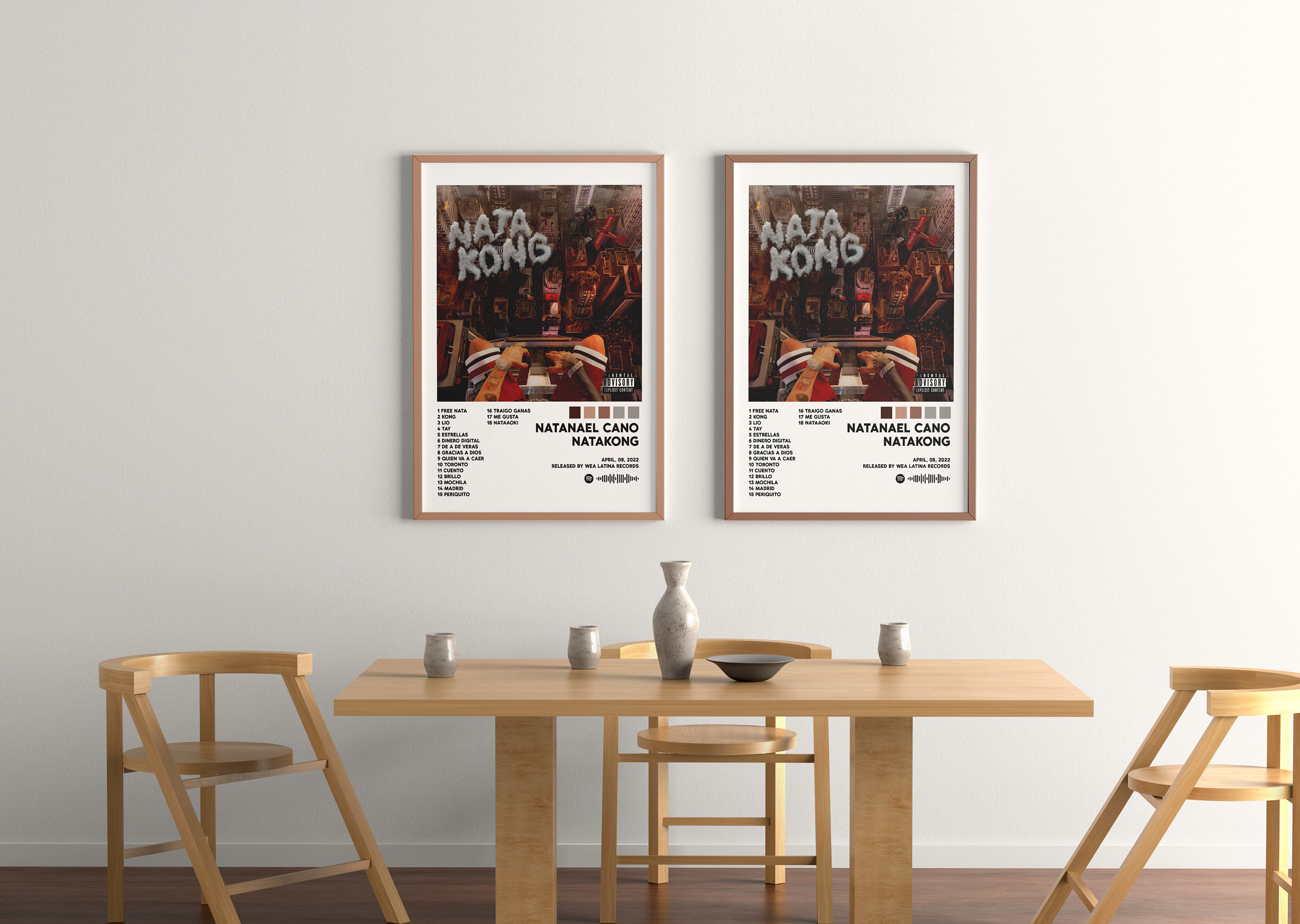 NATANAEL CANO / NATAKONG / Digital Printable, Album Cover, Poster - Etsy