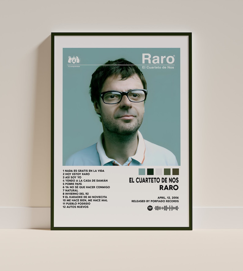 El Cuarteto De Nos / Rare / Digital Printable, Album Cover, Poster - Etsy