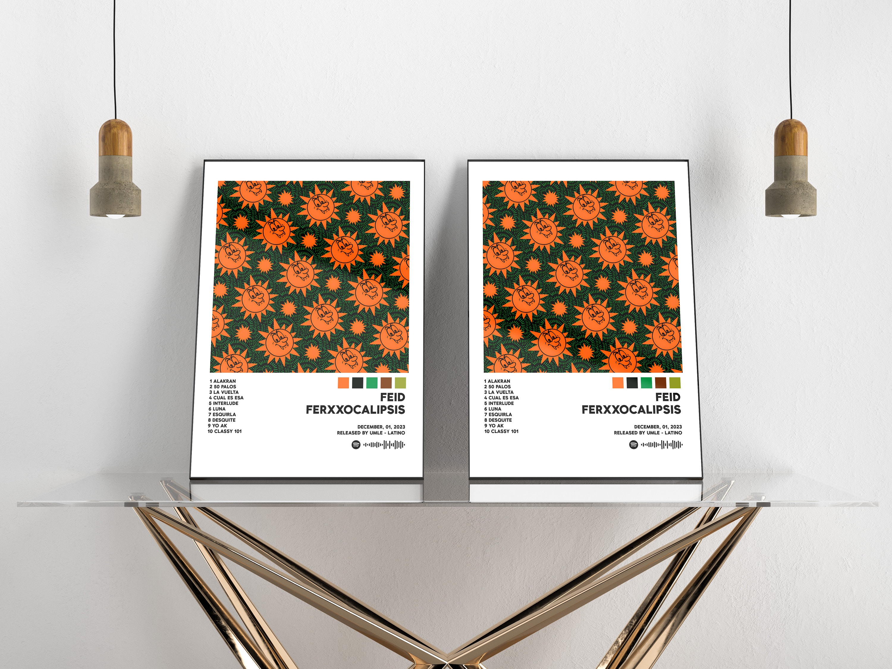 Feid / Ferxxo / FERXXOCALIPSIS / album cover poster by Beatriz Ferreira ...