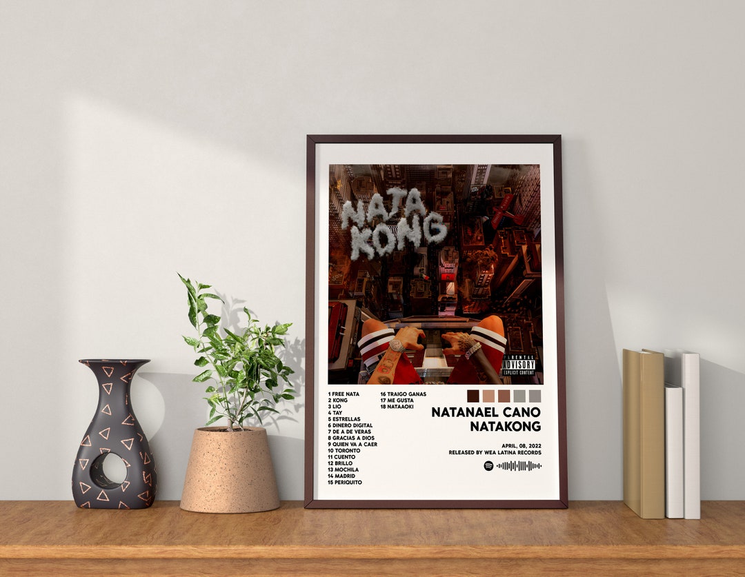NATANAEL CANO / NATAKONG / Digital Printable, Album Cover, Poster - Etsy