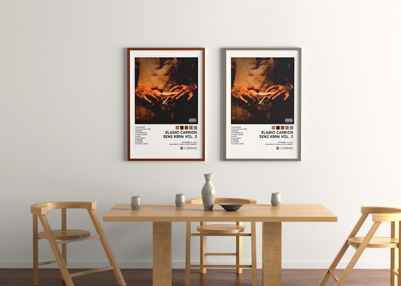 Eladio Carrion / SEN2 KBRN VOL. 2 / Digital Printable, Album Cover ...