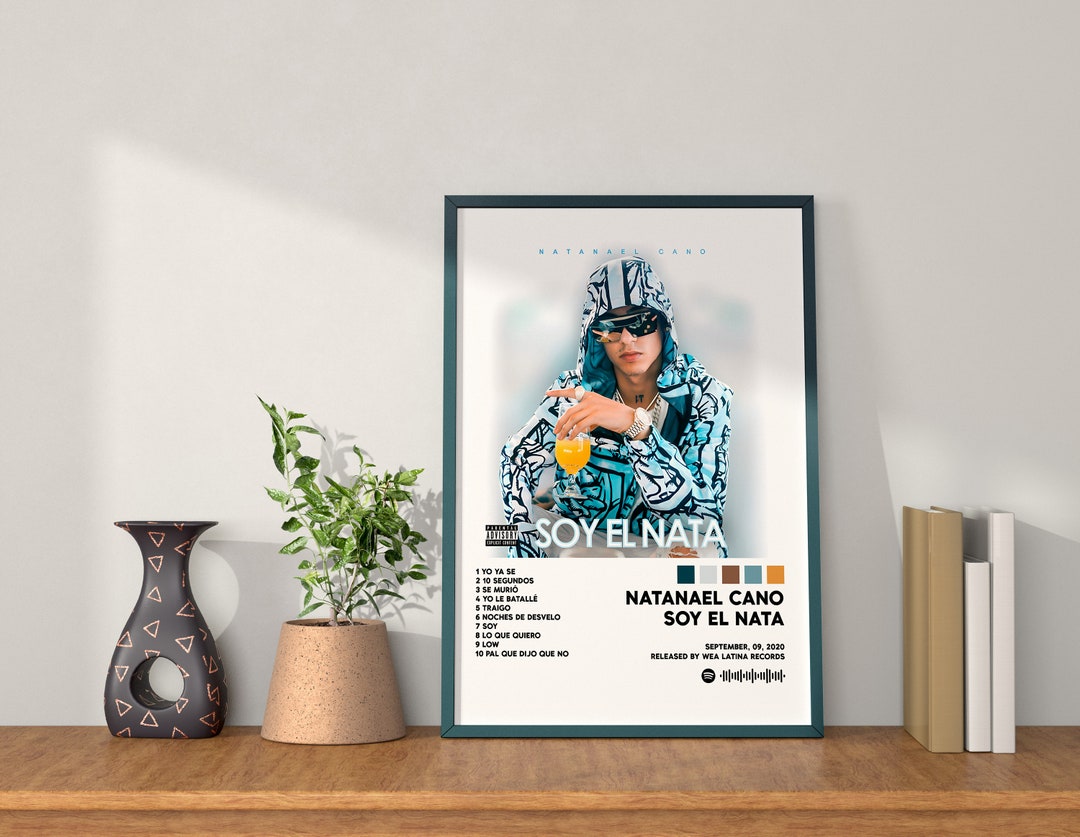NATANAEL CANO / Soy El Nata / Digital Printable, Album Cover, Poster - Etsy