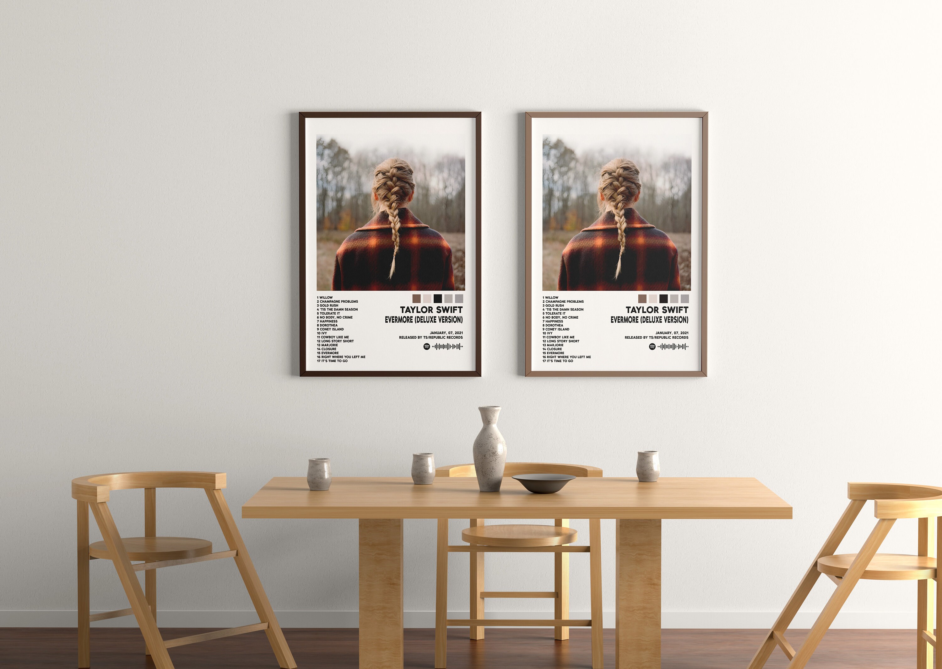 Taylor Swift / Evermore deluxe Version / Digital Printable, Album Cover ...