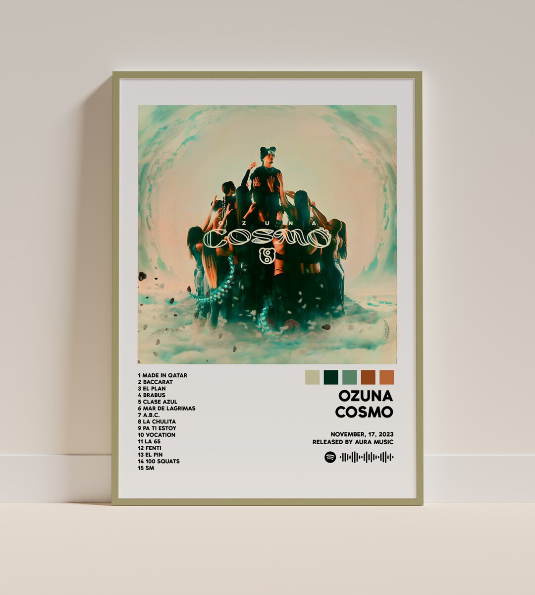 OZUNA / COSMO / Digital Printable, Album Cover, Poster - Etsy