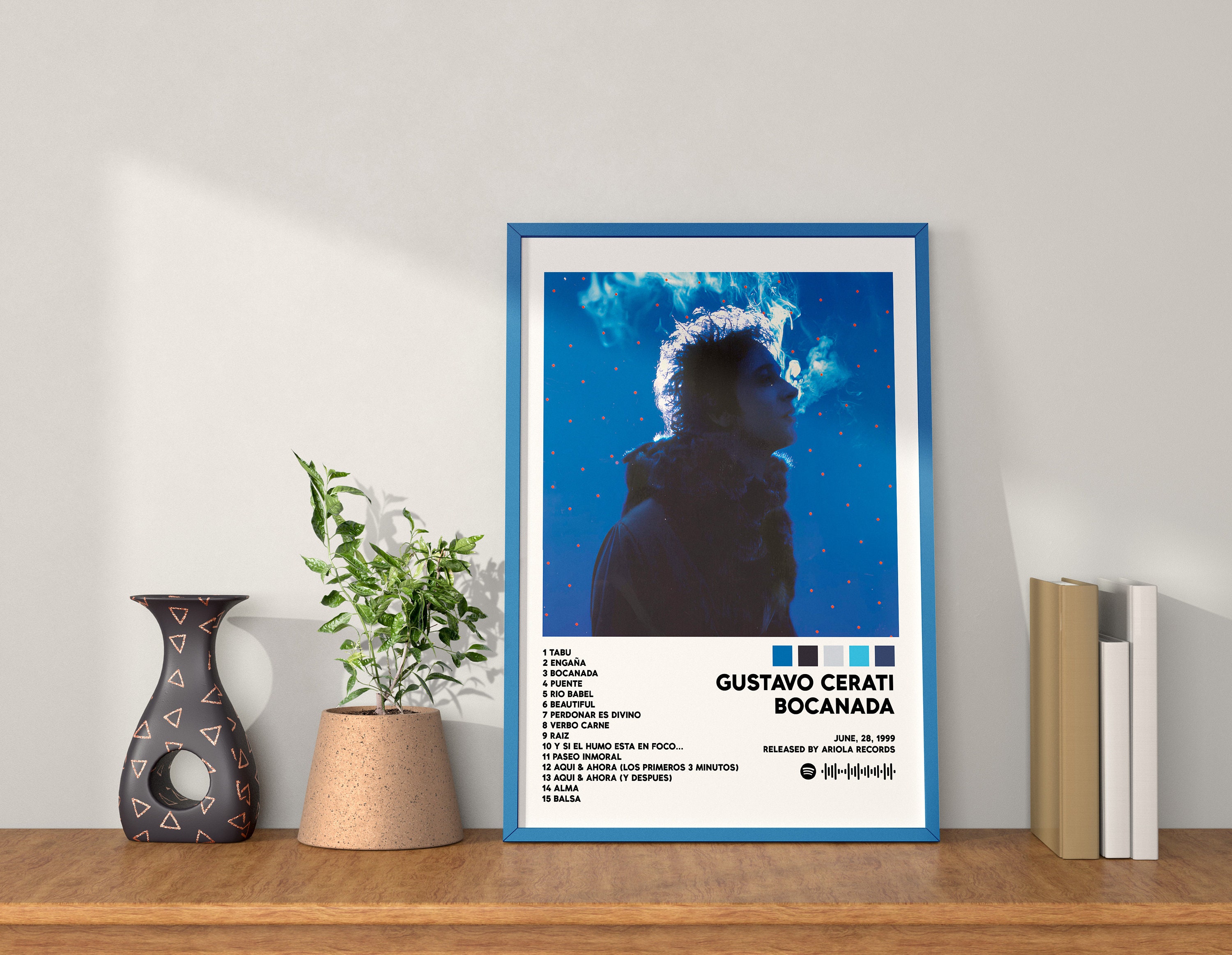 Gustavo Cerati / Bocanada / Digital Printable, Album Cover, Poster - Etsy