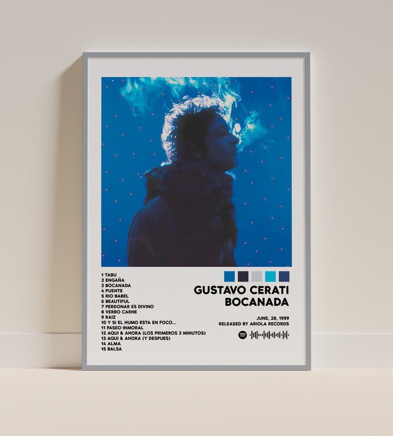 Gustavo Cerati / Bocanada / Imprimible digital, portada del álbum ...