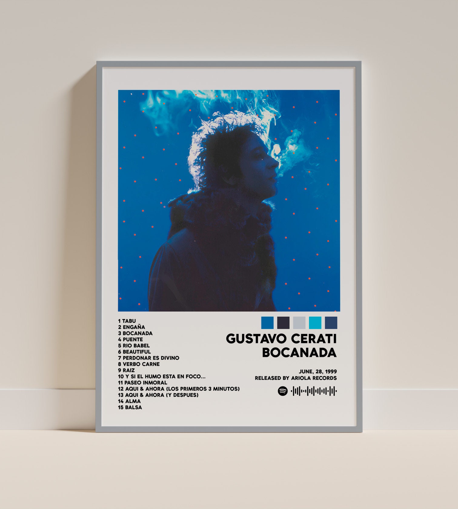 Gustavo Cerati / Bocanada / Imprimible digital, portada del álbum ...