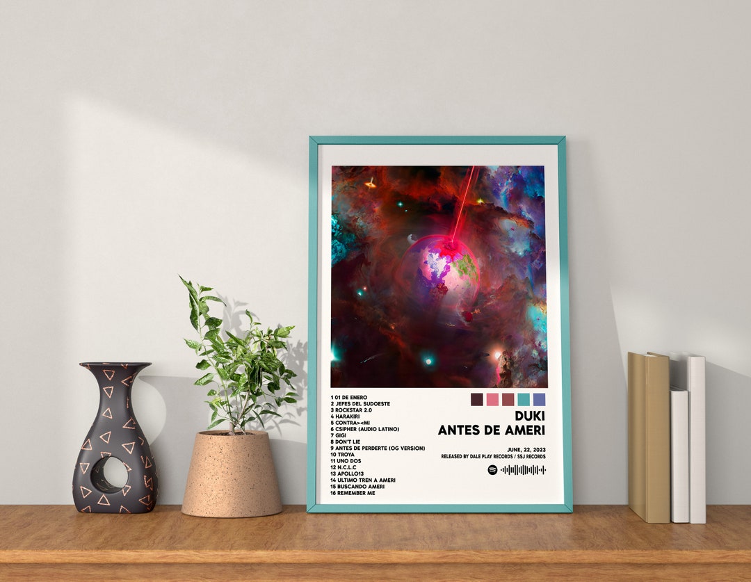DUKI / Before Ameri / Digital Printable, Album Cover, Poster - Etsy