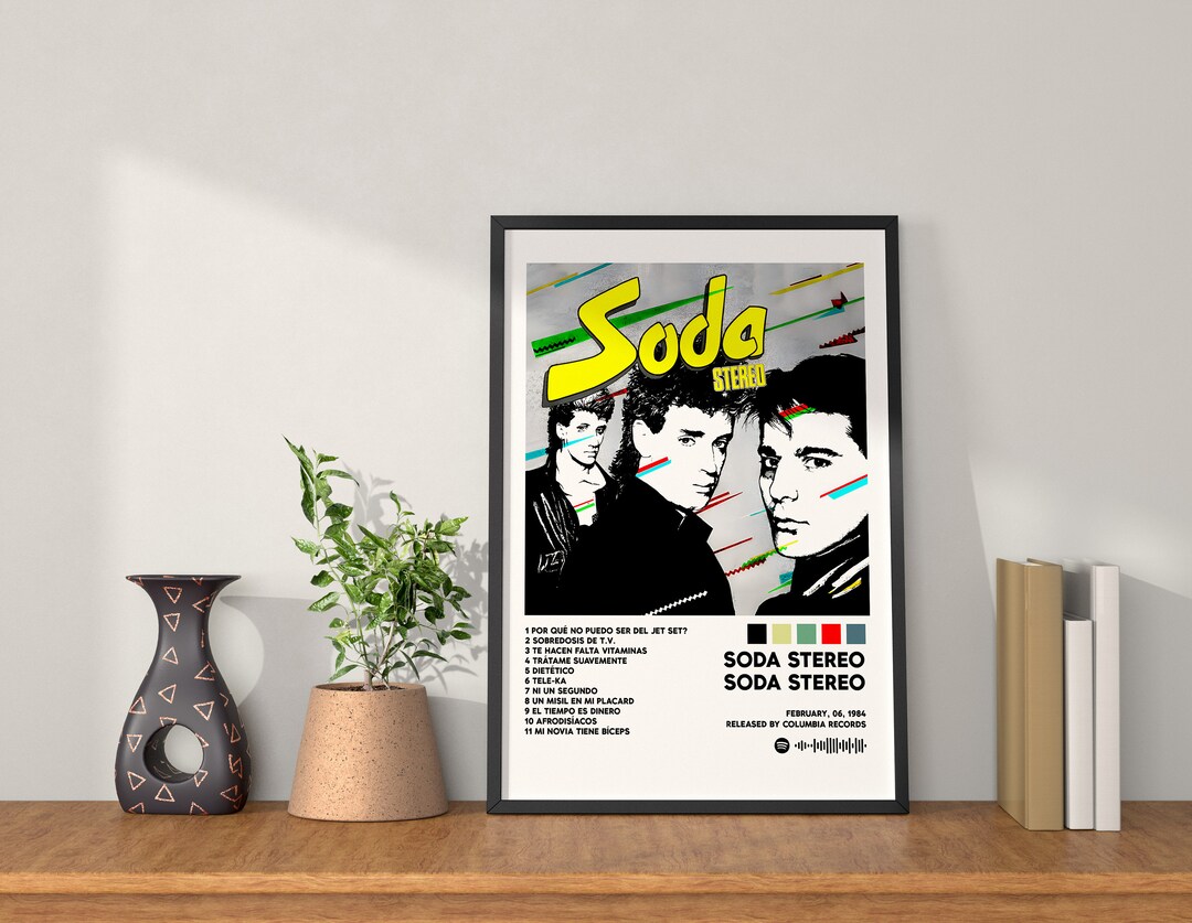 Soda Stereo / Album Soda Stereo / Digital Printable, Album Cover ...
