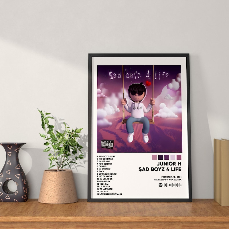 Junior h sad boyz 4 life wall - Etsy México