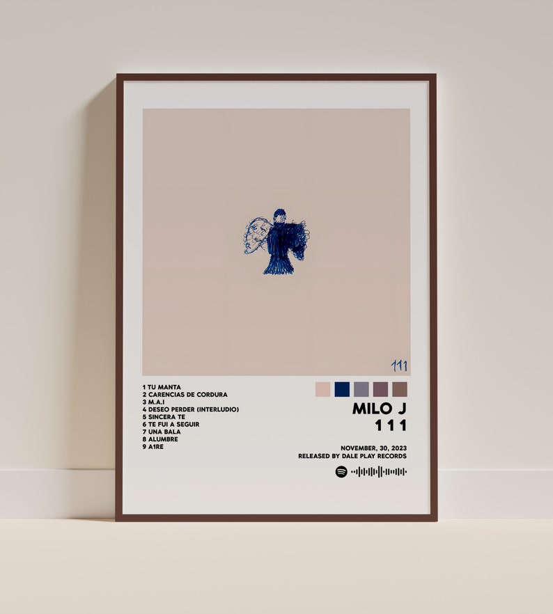 Milo J / 111 / Digital Printable, Album Cover, Poster - Etsy