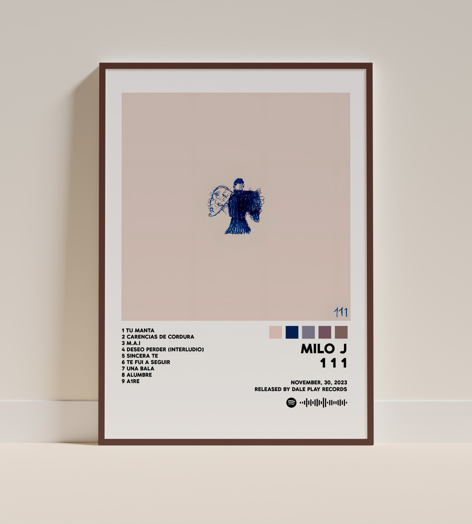 Milo J / 111 / Digital Printable, Album Cover, Poster - Etsy