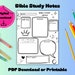 Bible Study Notes for Teen Girls, SOAP Bible Study Printable Template ...
