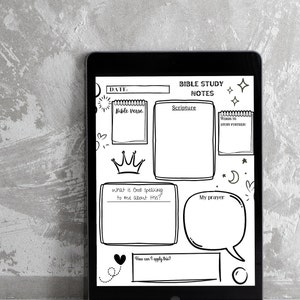 Bible Study Notes for Teen Girls, SOAP Bible Study Printable Template ...