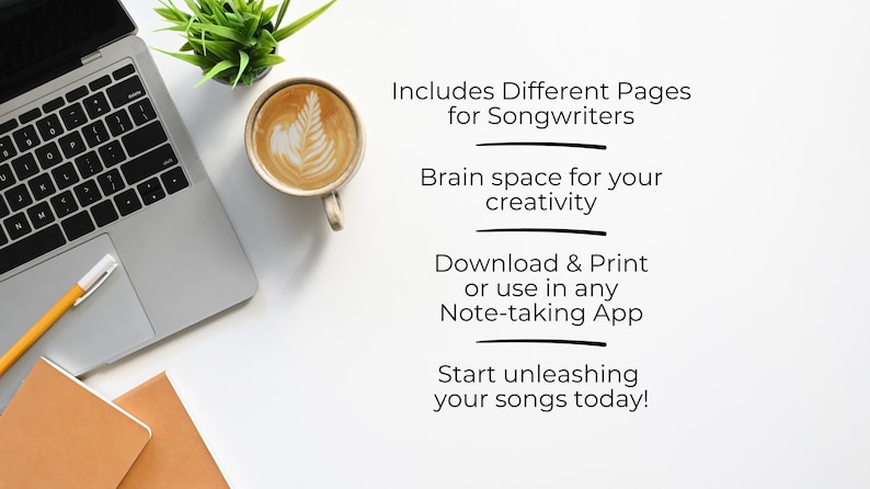 Songwriting Journal, Gift for Musicians and Songwriters, Music Journals ...