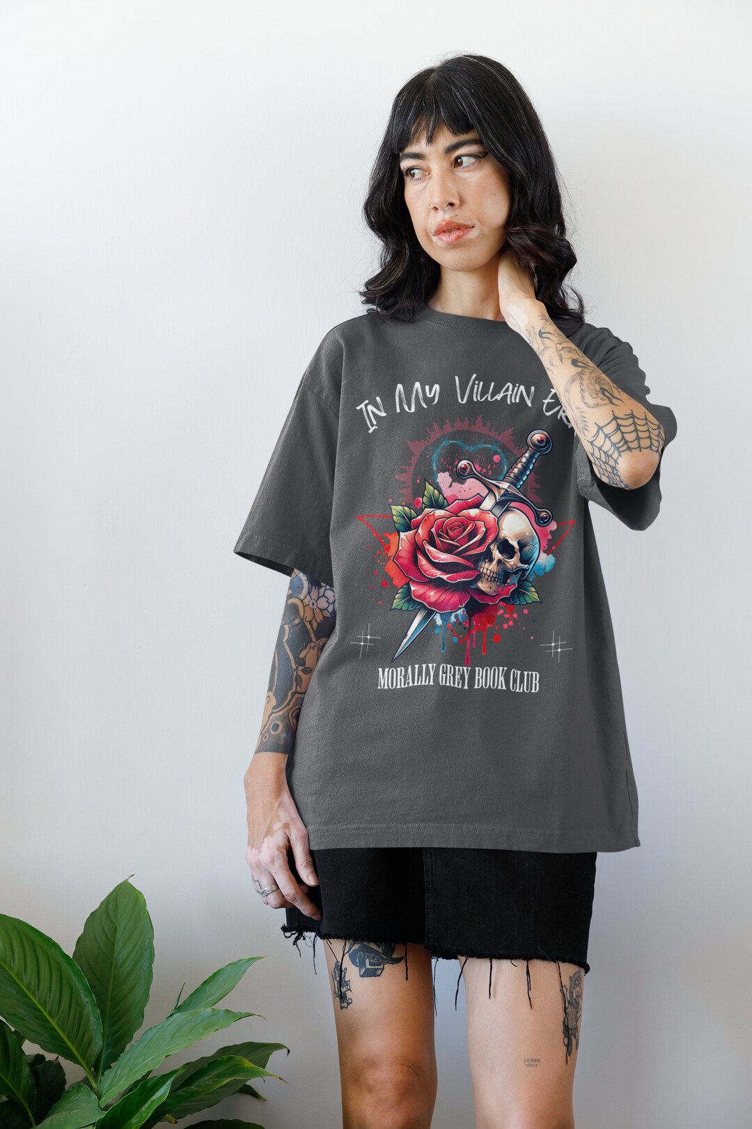 In My Villain Era T-shirt Villain Era Shirt-booktok Merch-bookish Merch-morally Grey Book Club ...