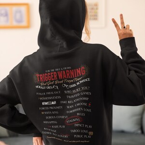Book Trope-trigger Warning Shirt-booktok Merch-bookish Merch-enemies to ...