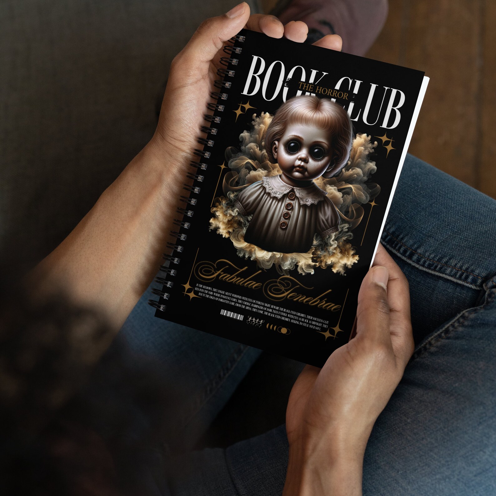 Horror Notebook-gothic Horror-booktok Merch-bookish Merch-folk Horror ...
