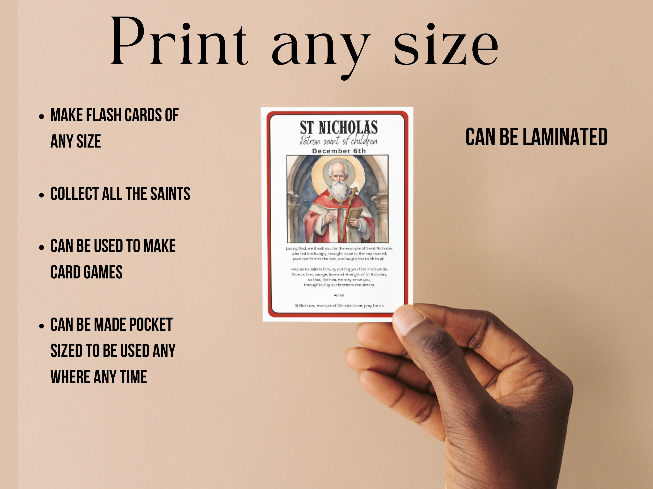 Catholic Saints Printable, Catholic Saints Homeschool, Saint Nicholas ...
