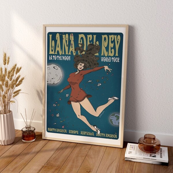 Lana Del Rey Poster - Etsy