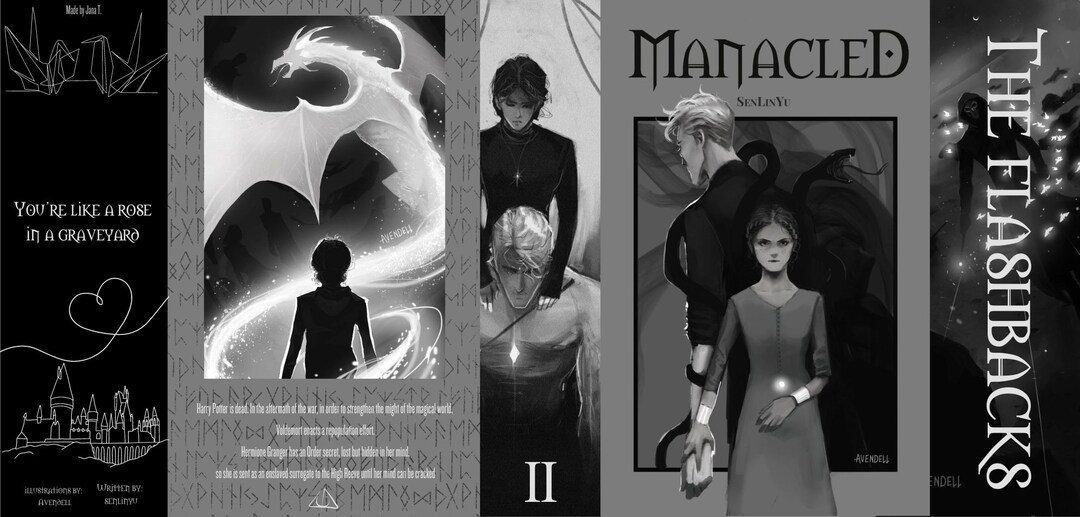 Manacled Downloadable Dusk Jacket for the Second Book - Etsy