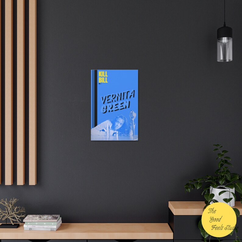 Custom Designed Kill Bill Vol1 Mod Movie Print, Vernita Green Soft ...