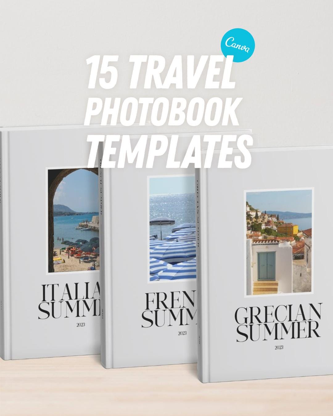 15 Custom Travel Photo Book Templates | Ready-made Chic Printable ...