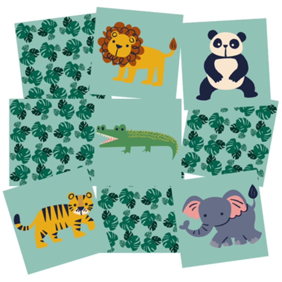 SAFARI MEMORY GAME - Etsy