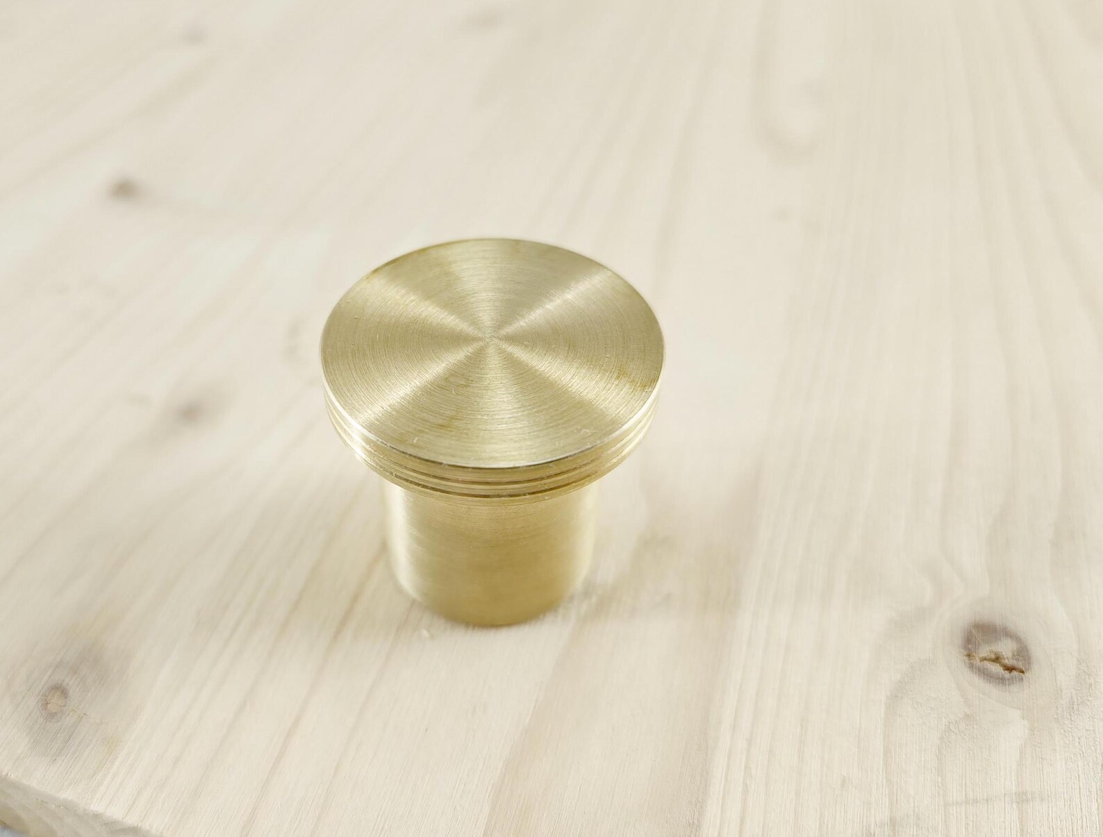 Custom Solid Brass Knob - Etsy
