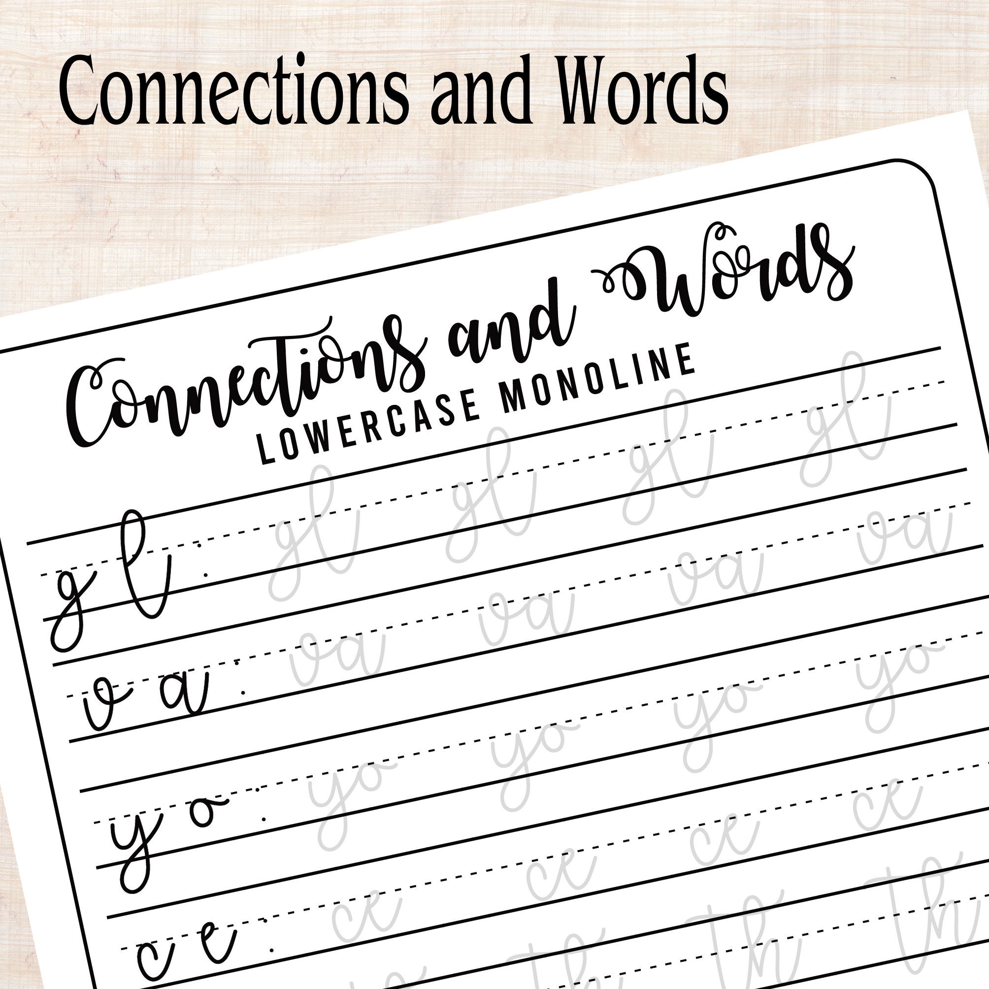 Hand Lettering and Modern Calligraphy Practice Workbook for Beginners ...