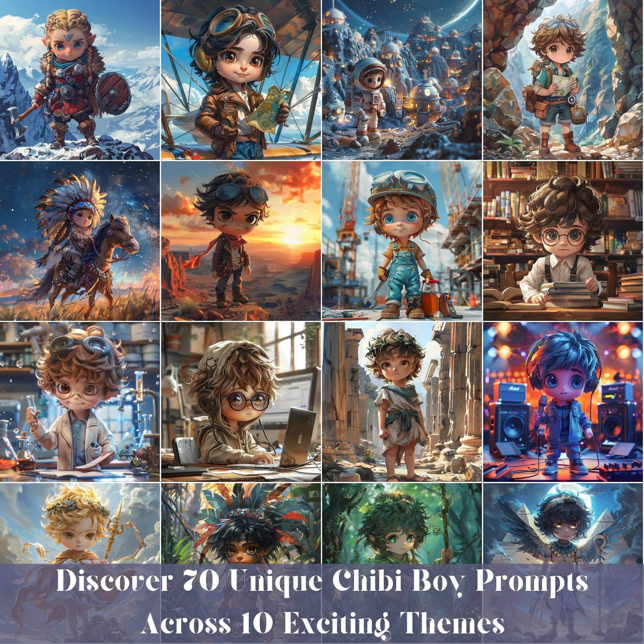 AI Prompts Chibi Midjourney Prompts Chibi Midjourney Prompt Chibi ...