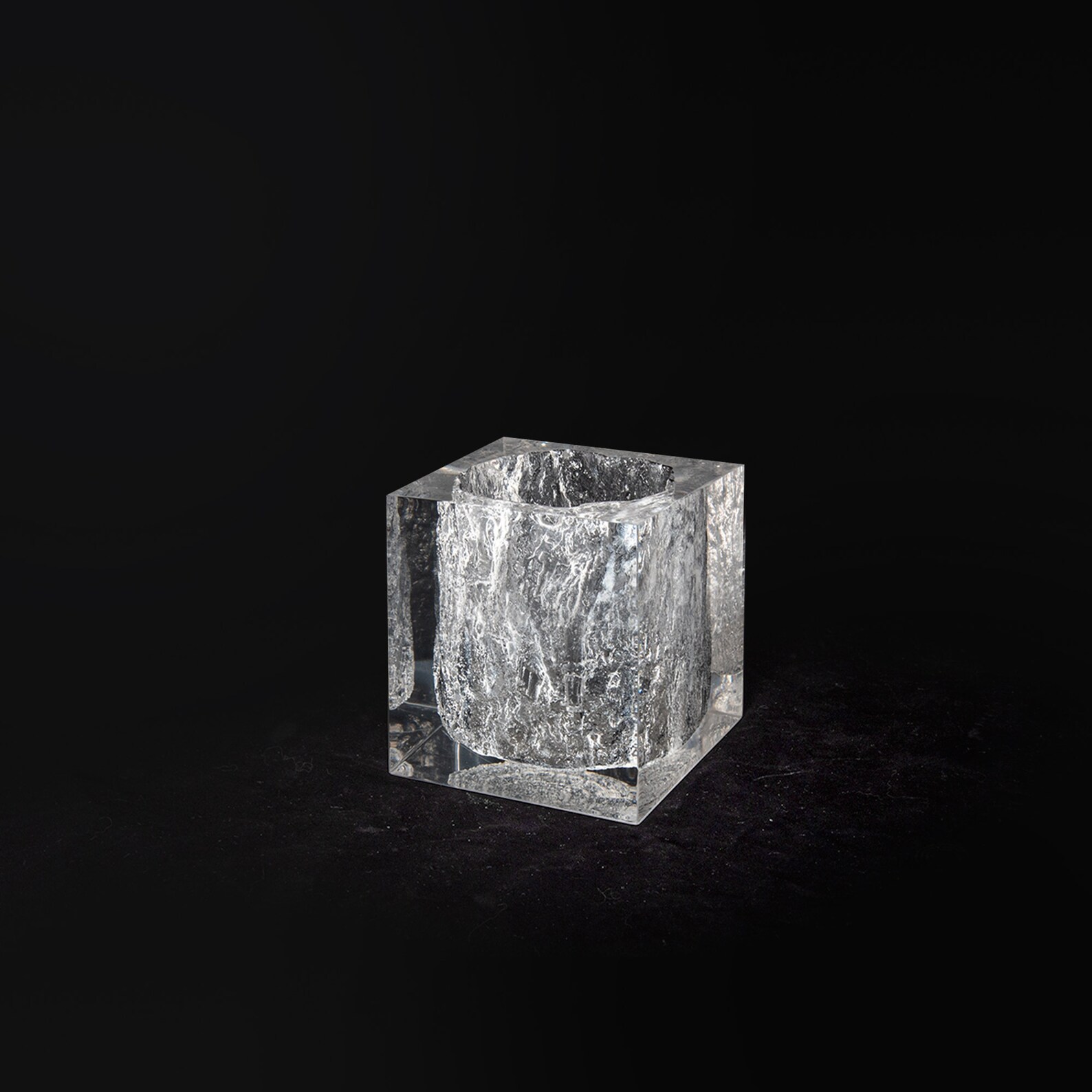 Nordic Glacier Cube Vase, Transparent Small Resin Wedding Gift, Acrylic ...