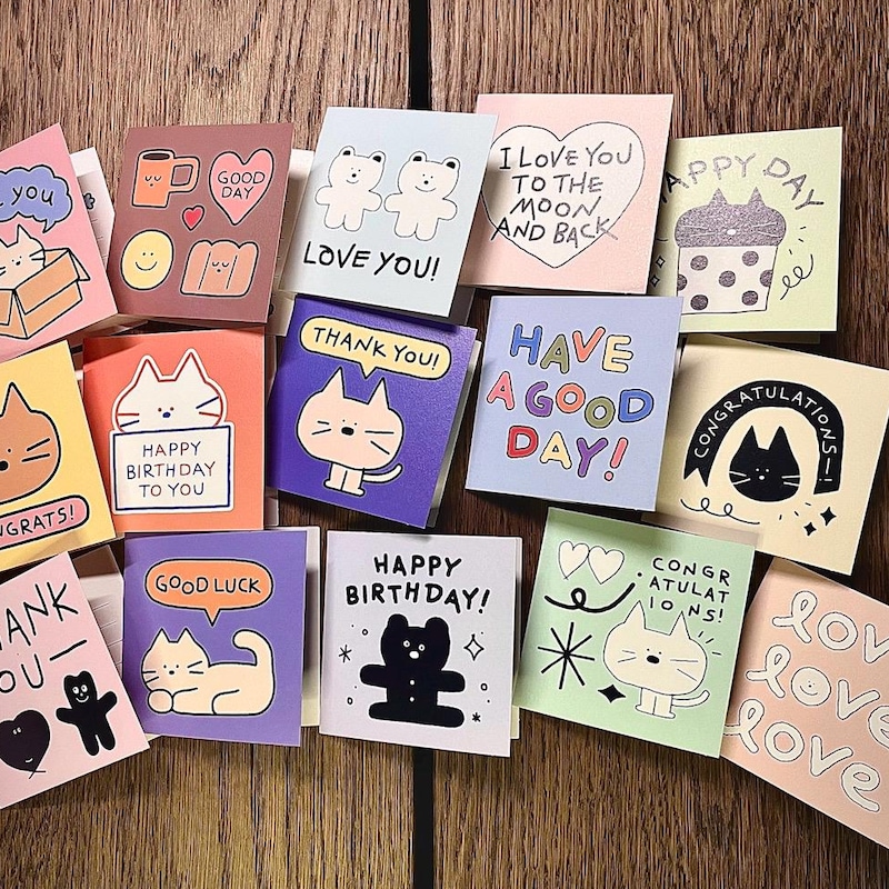 Cute Note Cards - Etsy