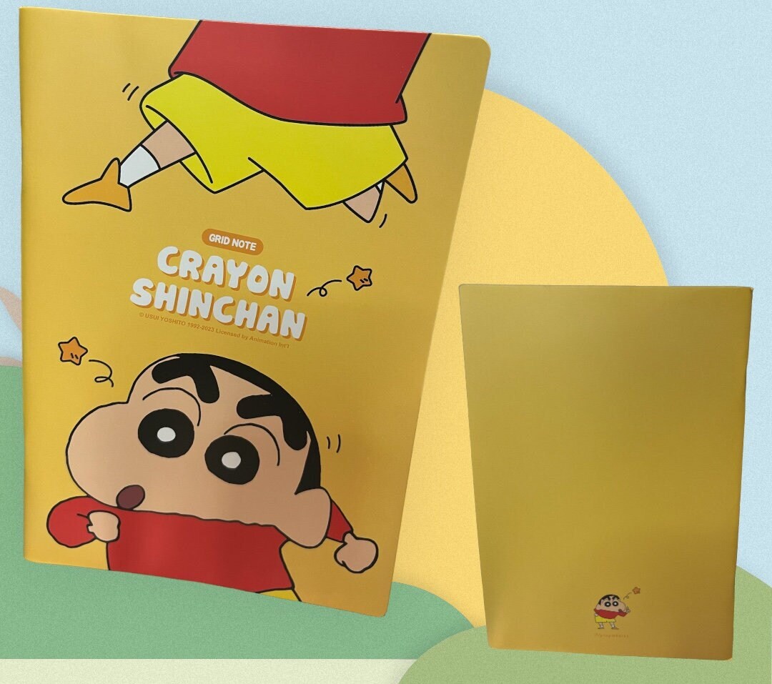 Crayon Shin-chan Note (yellow) - Etsy
