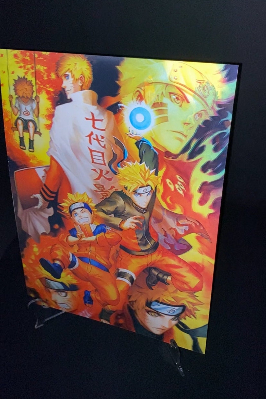3D Lenticular Anime Poster - Etsy